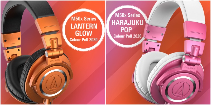 M50x限量版颜色投票：你来定 | Audio-Technica - 铁三角